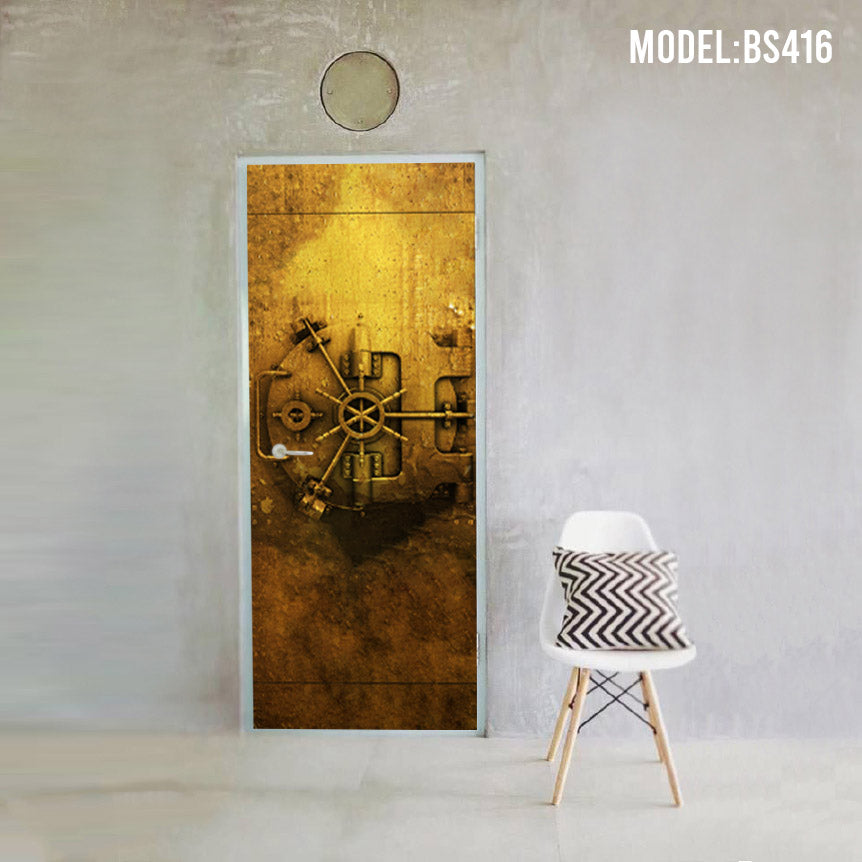 Full Color Magnet / Sticker for Bomb Shelter Door [BS416] *INSTALLATIO ...