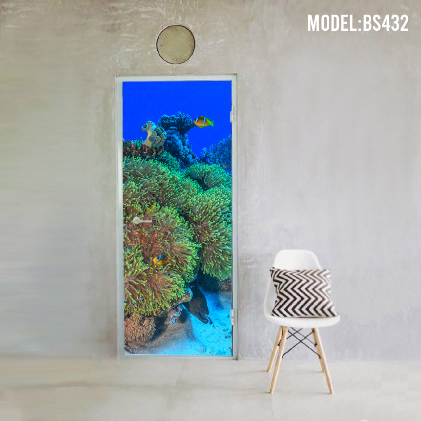 Full Color Magnet / Sticker for Bomb Shelter Door [BS432] *INSTALLATIO ...